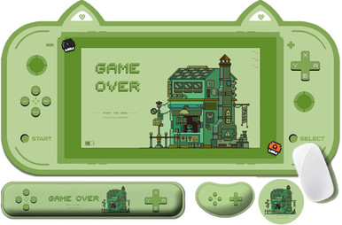 4-in-1 Large Gaming Mouse Pad, Keyboard Wrist Rest Pad & Wrist Support ...