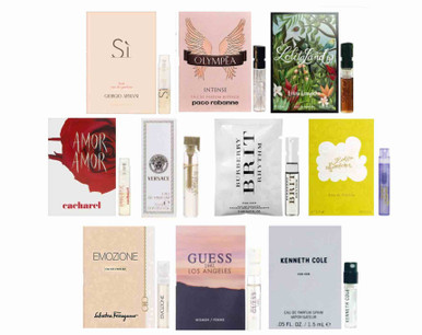 Women's Designer Fragrance sampler set - 10 All High End Perfume Vials ...