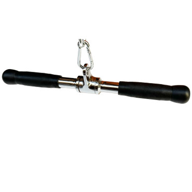 Lat Bar Cable Machine Attachment Curl Pulldown Bar Barbell Revolving ...
