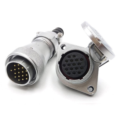 WEIPU WF28 17 pin Waterproof Connector, IP67 Aviation High Voltage AC ...