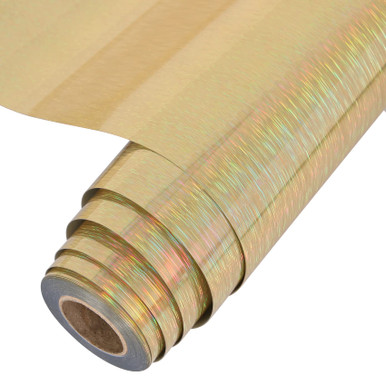 TORC Holographic Gold HTV Heat Transfer Vinyl Roll 12 in x 20 ft ...