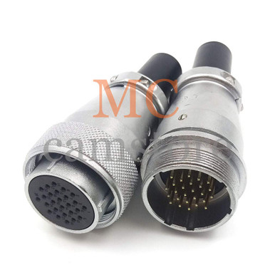 MCCAMSTORE WEIPU WS28 26pin 500V High Voltage Power Cable Connector ...