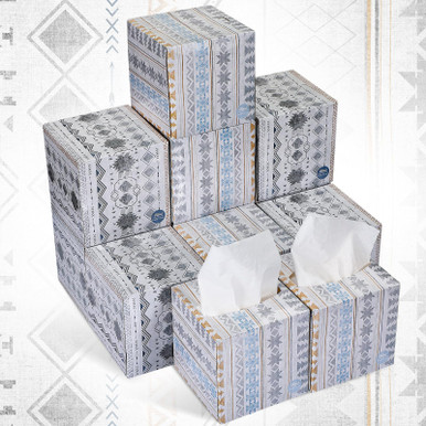 Nitial 12 Packs Facial Tissues Boxes Abstract Tissues Cube Boxes Soft ...