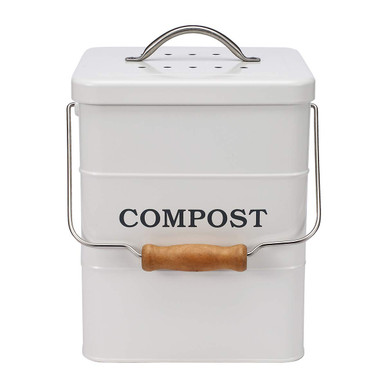 Compost Bin Kitchen Countertop Indoor Compost Pail Bucket, Great for ...