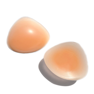 HIPLAYGIRL Pair Concave Silicone Breast Form, Triangle Mastectomy ...