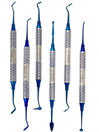 German Stainless-Dental Composite Non Stick Filling Instruments Kit in ...