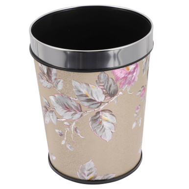 Parliky Retro Trash Can Waste Paper Basket Garbage Container Bin Bins ...
