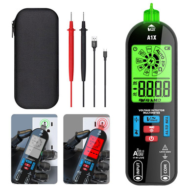 A1X Digital Multimeter, 2024 New Professional Electrician Tester ...