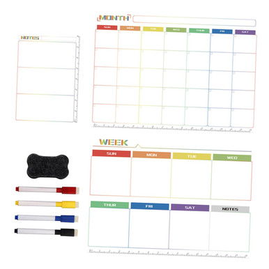 MAGICLULU 1 Set Whiteboard Fridge Magnet Fridge Notepad Planner Magnet ...