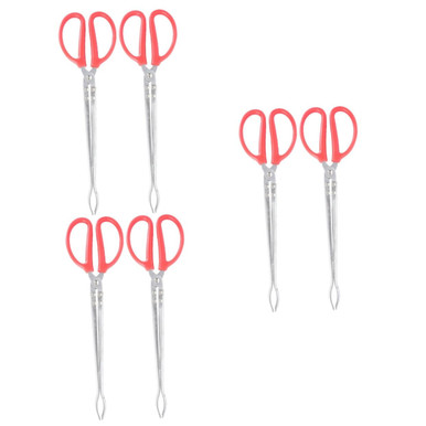 Healeved 6 pcs Trash Tongs Crab Tong Long Waste Picker Extra Tongs for ...