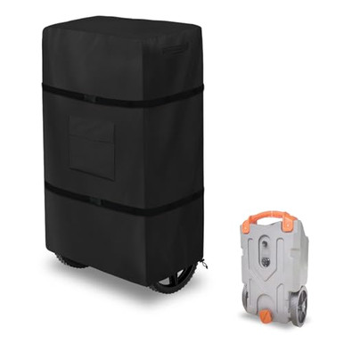 Krismile RV Tote Tank Cover,Heavy Duty Waterproof Portable Camper Cover ...