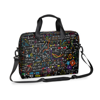 Laptop Shoulder Bag, Science Formulas Letter Symbol Computer Laptop Bag ...