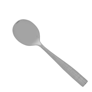Fortessa Ringo 18/10 Stainless Steel Flatware Bouillon Spoon, Set of 12 ...