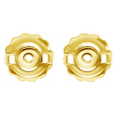 Earrings backs replacements 14K Gold by Glitz Design Threaded Posts ...