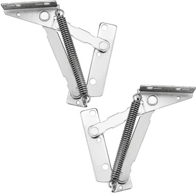 TELoni 1 Pair Furniture Spring Hinge Powerful Bed Hinge Cabinet Hinge ...