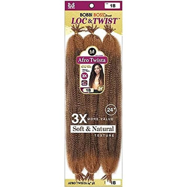 Bobbi Boss Braids Series Loc & Twist AFRO TWISTA 24 3X (5-Pack ...