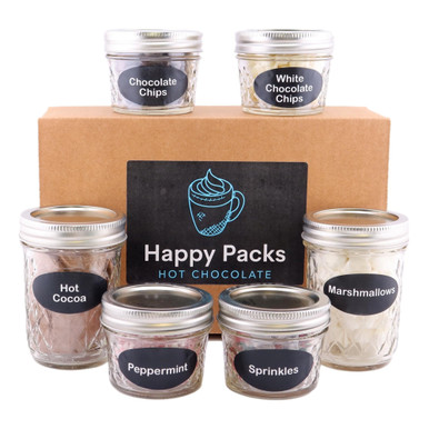 Hot Cocoa Bar Kit by Happy Packs | Includes Hot Cocoa Mix, Mini ...