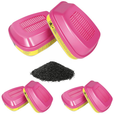 60923 Respirator Cartridge, Particulate Filter, for Half and Full Face ...