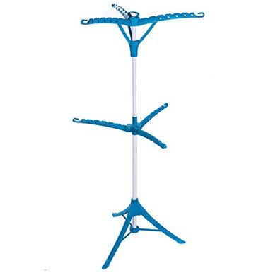 Drynatural Triod Clothes Drying Rack 2-Tier Garment Rack Portable ...