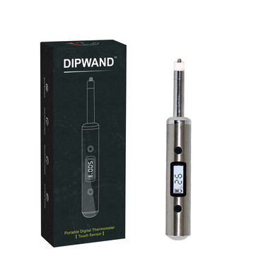 Dipwand Portable Digital Thermometer, with Extra Probe Sensor ...