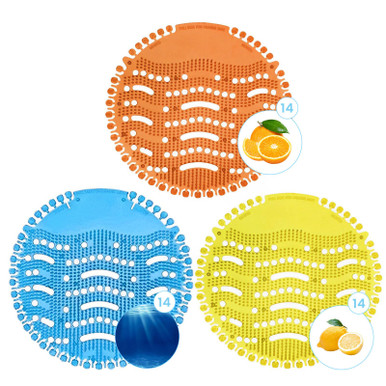 Urinal Screen Deodorizer, 42 Pack Urinal Cakes Deodorizers Anti-Splash ...