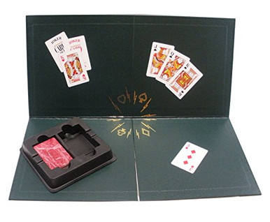 Kling Magnetic Playing Cards Quarter Fold Board with 1 Red Deck ...