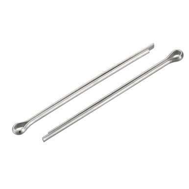 uxcell Split Cotter Pin, 3mm x 60mm Stainless Steel Clip Fastener ...