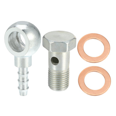 ACROPIX 10mm Diameter M10x1.0 Banjo Hose Barb Bolt Fittings Universal ...