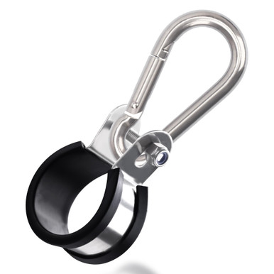 Ailbiuko Airpower Line Clamp Stainless Steel Air Hose Lines Clamp Semi ...