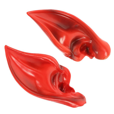 FUOYLOO 1 Pair Elf Ears Elf Ear Accessory Fairy Elf Ear Prop Halloween ...