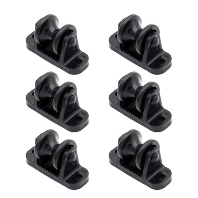 6 Pcs Electric Fence Wood Post Corner Bracket Insulators with Corner ...
