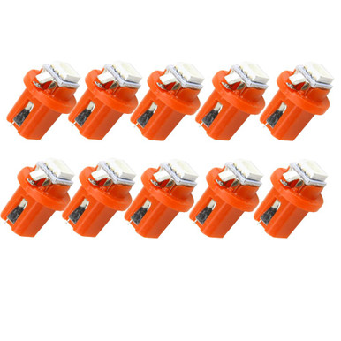 NSLUMO Led Dashboard Instrument Light Bulb - Led Brilliant Red Color B8 ...