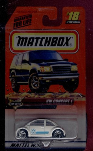 Matchbox 1998-18 of 100 Series 4 TOP Class Vw Concept 1 1:64 Scale ...