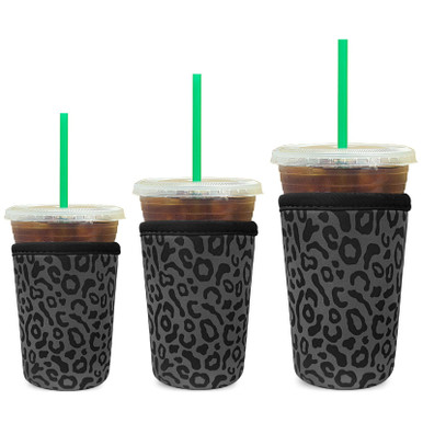 XccMe Reusable Iced Coffee Sleeves,Neoprene Insulator Cup Cover,for ...