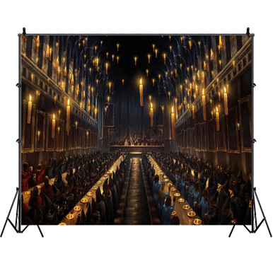 Magic Theme Backdrop Wizard School Witch Magic Castle Photography ...