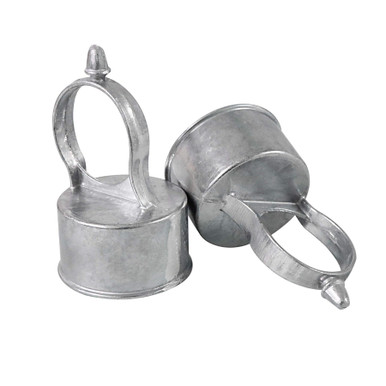 Aiwaiufu 2 Pcs Chain Link Fence Loop Cap, Aluminum Chain Link Fence Eye ...