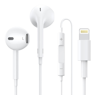 Earbuds Wired for iPhone Headphones with Lightning Connector [MFi ...