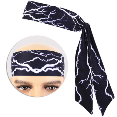 Lightning Costume Headband Bandana Patterns for Men's Kids Movie ...