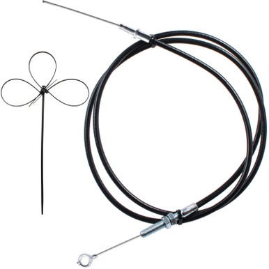 Gmailmall Universal Throttle Cable 60 inches with 53" Casing for Manco ...