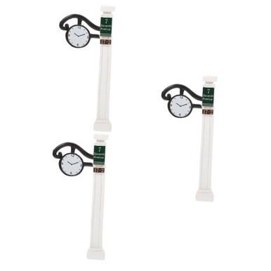 ERINGOGO 3pcs Mini Road Sign Plugin Resin Photo Props Fairys Garden ...
