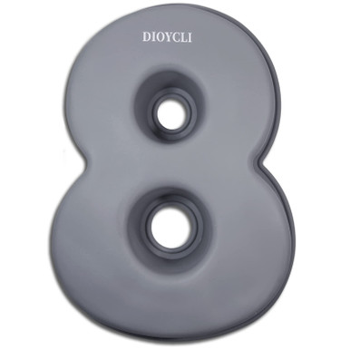 Dioycli Large Number Cake Pan For Baking 3D Silicone Number Cake Mold ...