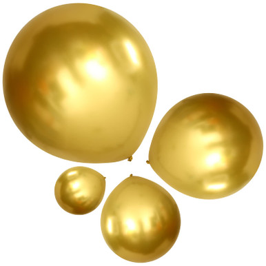 96 Pieces Latex Balloons 36/18/12/5 Inch Metallic Balloons Different ...