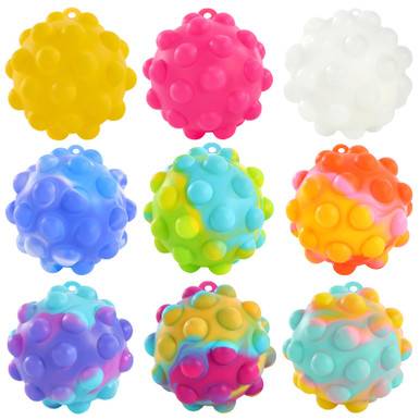 Pop Fidget Toys Ball Its Pop Toy 9 PCS, Party Favors Easter Basket ...