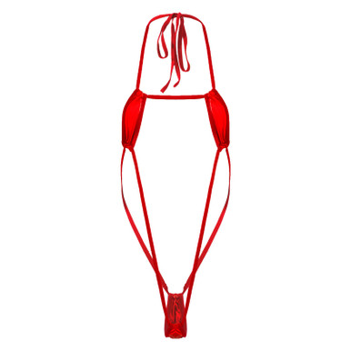 YiZYiF Womens Extreme Mini Sling Shot Lingerie Micro One Piece Bikini ...