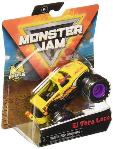 Monster Jam 2021 Spin Master 1:64 Diecast Monster Truck with Wheelie ...