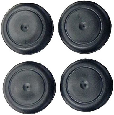 (10 Plugs) Size BPFE-25MM or 1" Rubber Ergonomic Button Plugs Flush ...