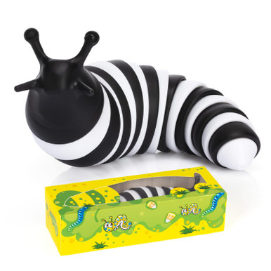Whatook Finger Slug, Articulated Sensory Slug Toy Makes Relaxing Sound ...