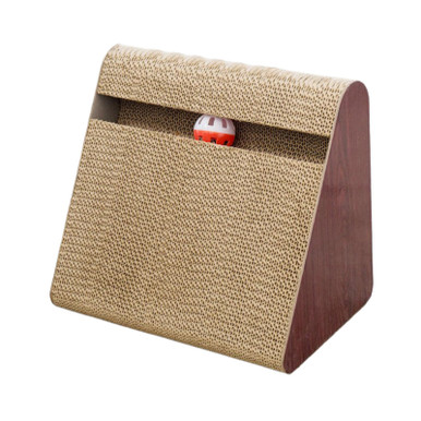 Cat Scratch Board Post, Triangle Cat Scratching Post pad ...