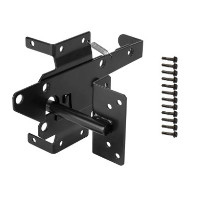 Self Locking Gate Latch for Wooden/Vinyl PVC Fences Gate Lock Heavy ...
