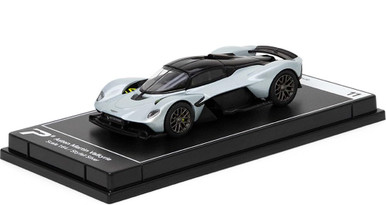 PosterCars 1:64 Scale Aston Martin Valkyrie Skyfall Silver Hypercar ...